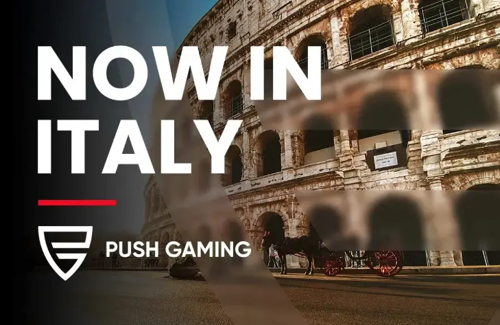 Push Gaming Makes Debut in Italian Market with Seven Titles