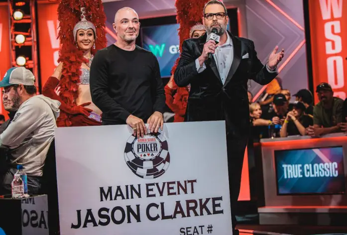 Jason Clarke Guaranteed 'a Lifetime' of WSOP Main Event Entries