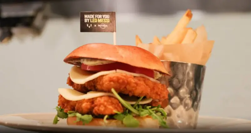 Hard Rock International Introduces the Messi Chicken Sandwich in ...
