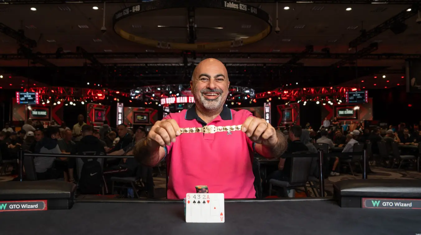 Arash Ghaneian Wins WSOP $10,000 Stud Eight-or-Better Championship ...