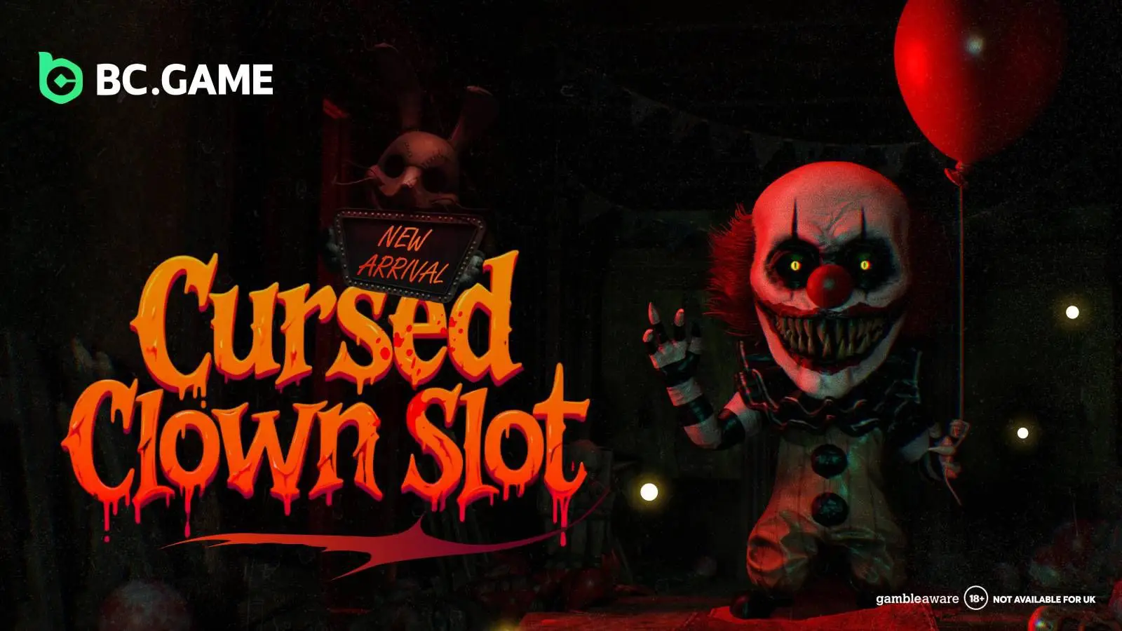 BC.GAME Unveils Horror-Themed Slot Cursed Clown, Featuring 50,000x Max ...